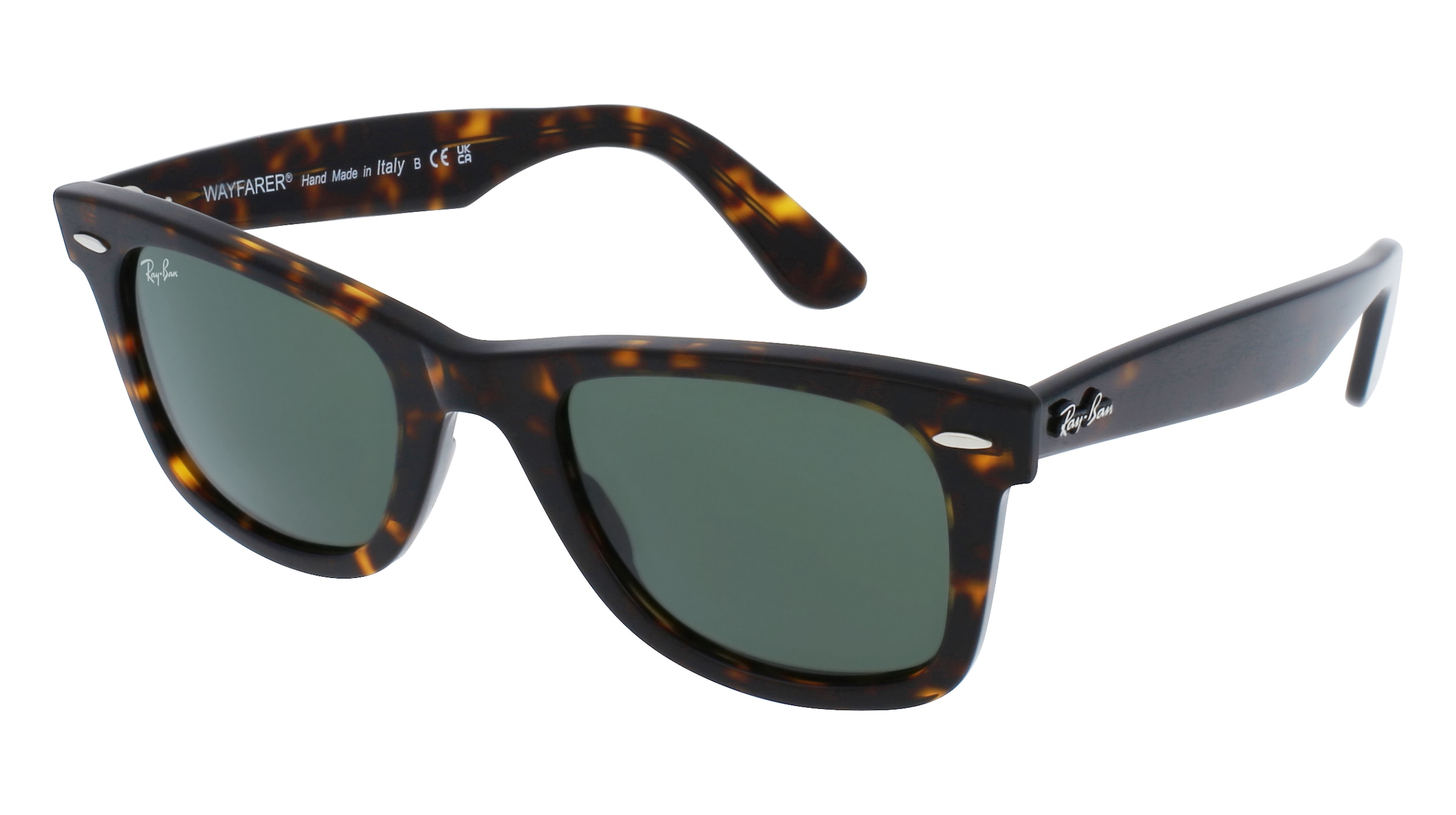 Ray-Ban RB 2140 WAYFARER in Havanna Dunkel / G15 Vollfarbig - Fielmann