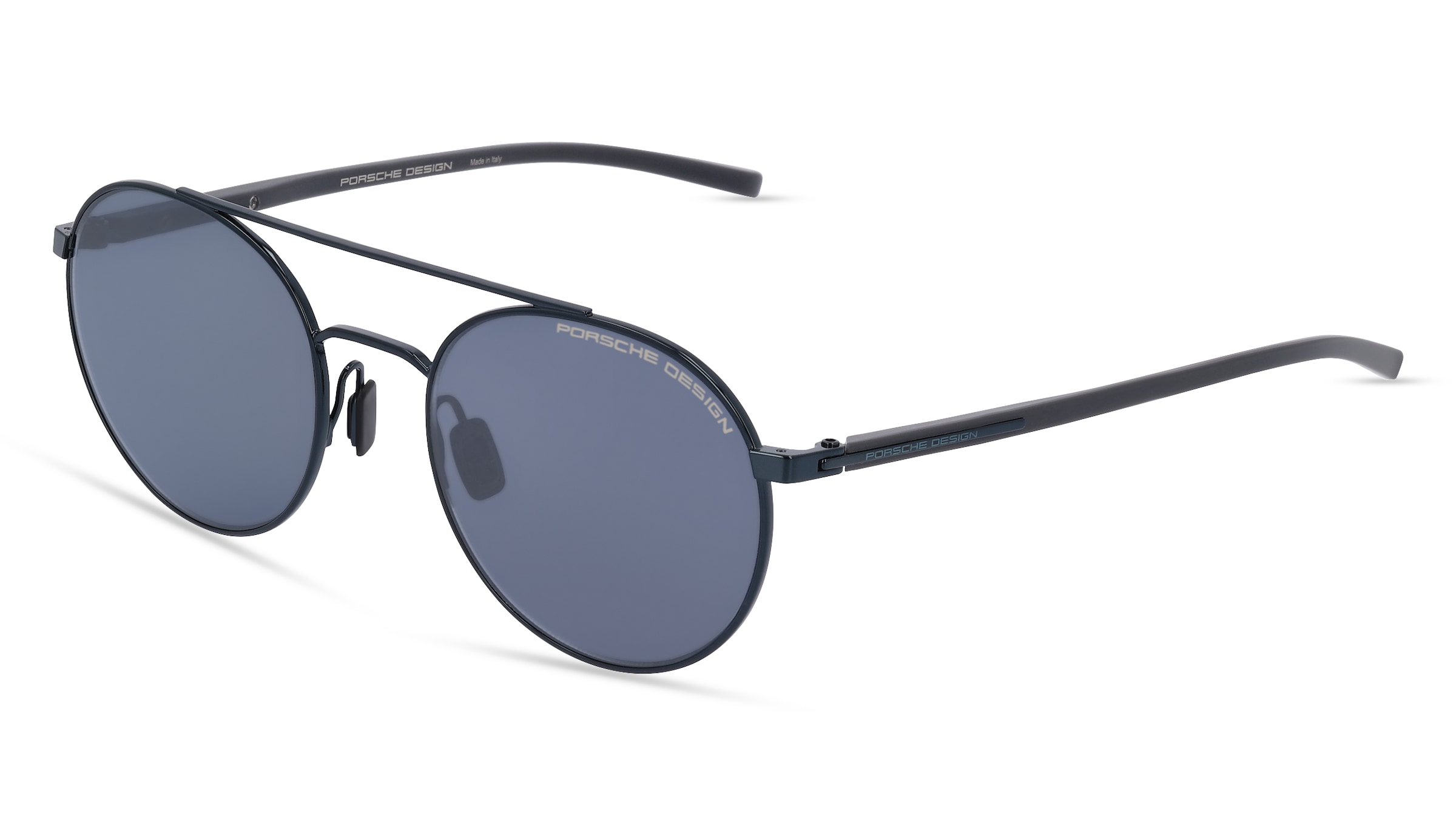Porsche Design 8932 in Schwarz Glänzend / Grau Spiegel Silber - Fielmann