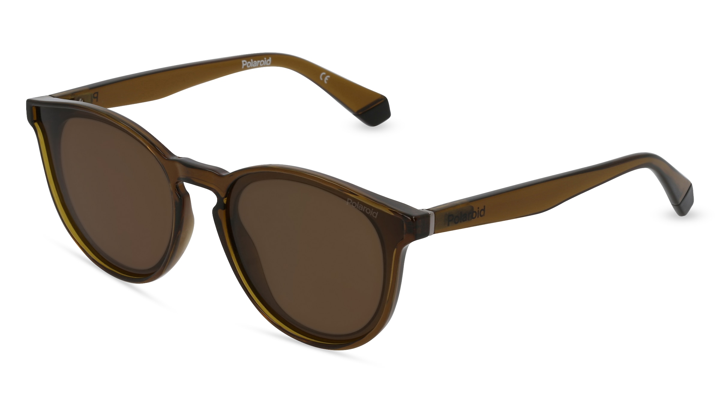 Polaroid PLD 6143/S w kolorze kryształowy brązowy / brązowy - Fielmann