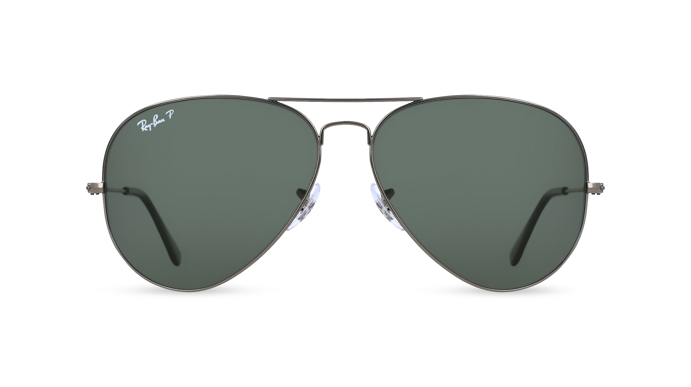 Ray-Ban RB 3025 AVIATOR LARGE METAL w kolorze gun / g15 pełny kolor ...